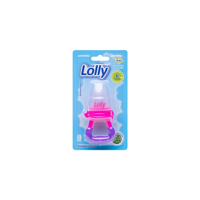 Alimentador Infantil Lolly Rosa Com 1 Unidade - Alimentador Infantil ...