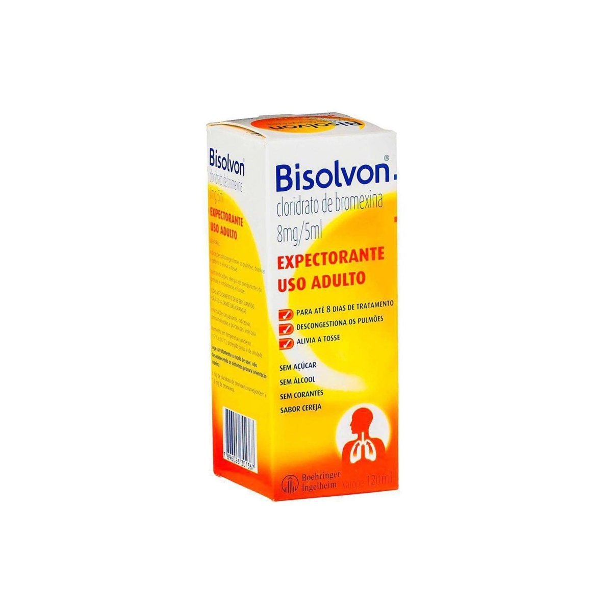 Bisolvon Xarope Expectorante Adulto 120ml - Bisolvon Xarope ...
