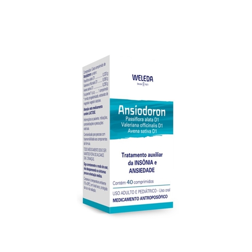 Ansiodoron Weleda Com 40 Comprimidos - Ansiodoron Weleda Com 40 ...