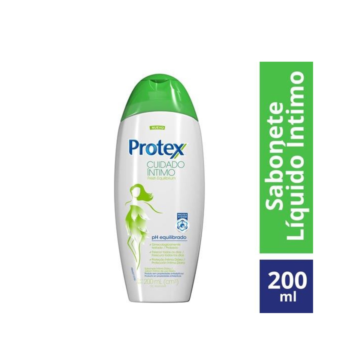 Sabonete Íntimo Líquido Protex Cuidado Íntimo Fresh Equilibrium 200ml ...
