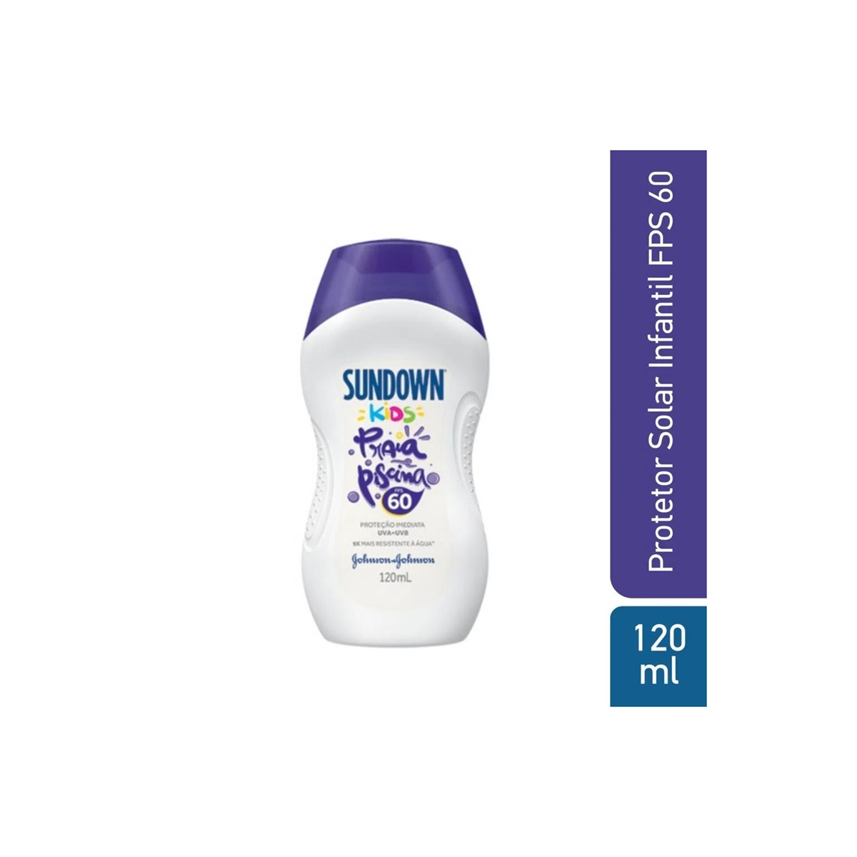 Protetor Solar Sundown Kids Praia e Piscina FPS 60 120ml - Protetor ...