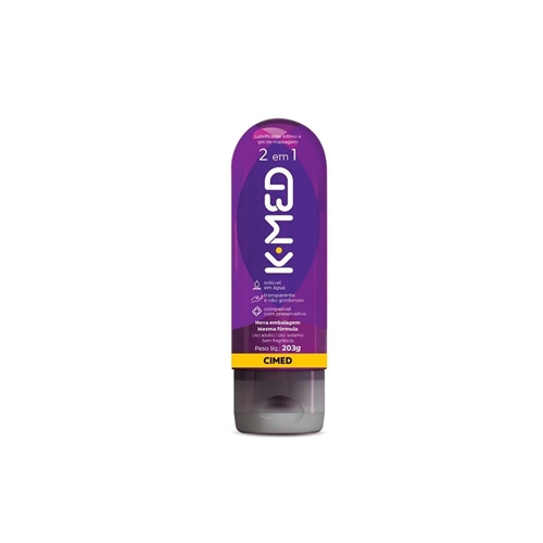 Gel Lubrificante Íntimo K-MED 2 em 1 200g - Gel Lubrificante Íntimo K ...