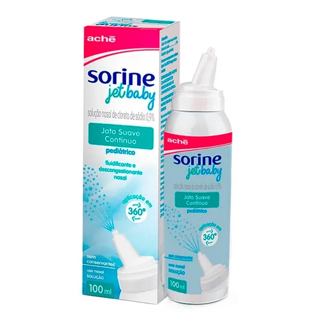 Sorine Infantil Jet Baby Descongestionante Spray 100ml - Sorine ...
