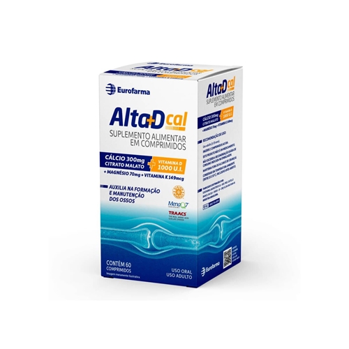 Alta D Cal Eurofarma Com 60 Comprimidos - Alta D Cal Eurofarma Com 60 ...