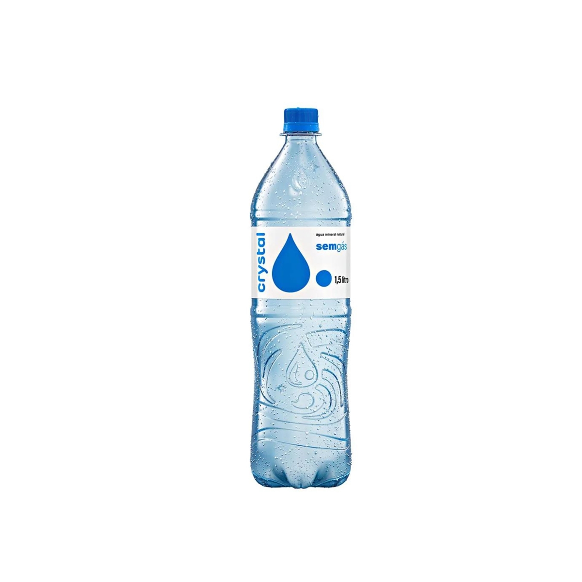Água Crystal Mineral Sem Gás 1,5L - Água Crystal Mineral Sem Gás 1,5L ...