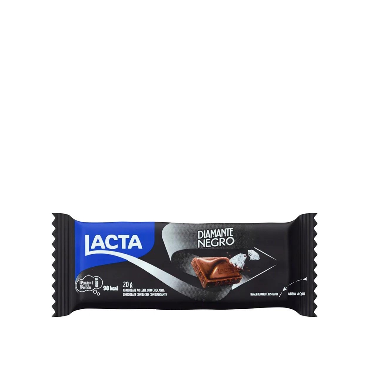 Chocolate Lacta Diamante Negro 20g - Chocolate Lacta Diamante Negro 20g ...