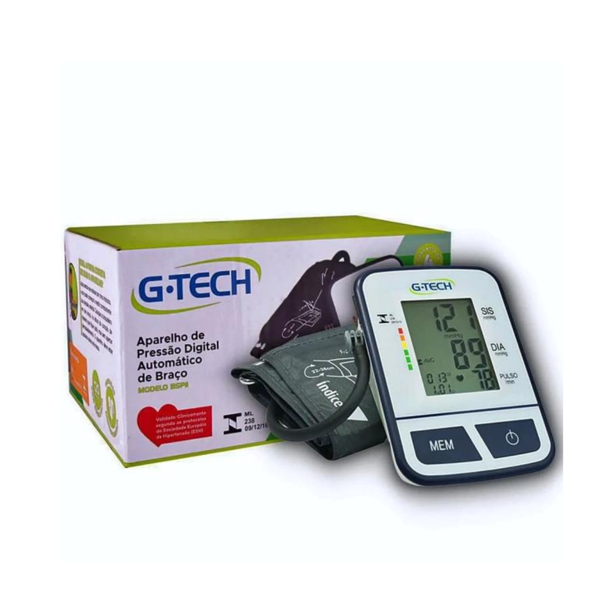 Aparelho de Pressão G-Tech BSP11 Digital Automático de Braço - Aparelho ...