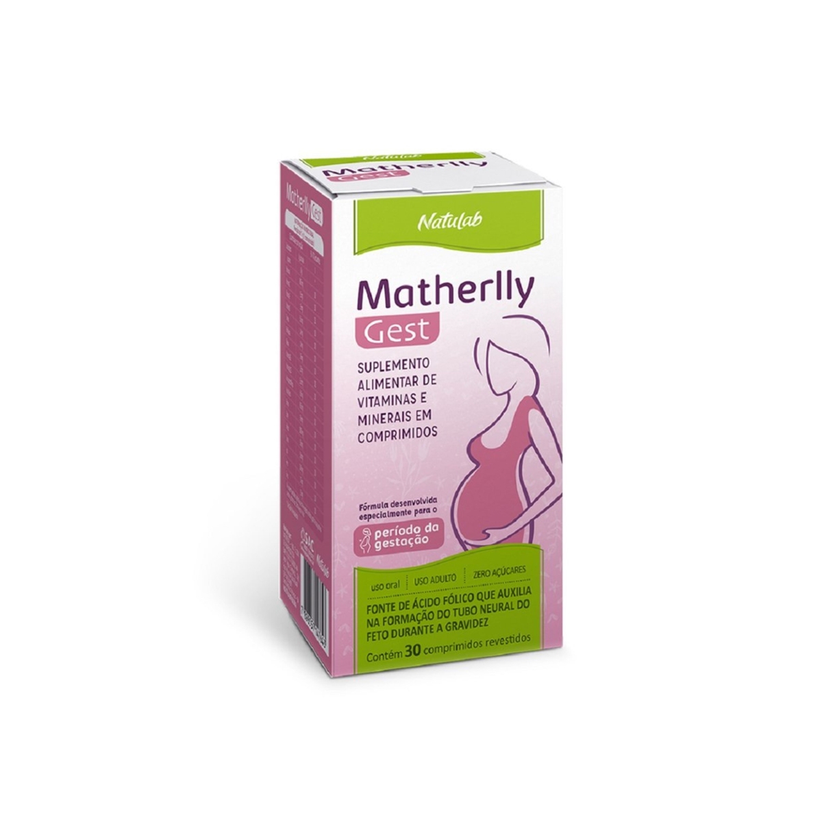 Matherlly Gest 30 Comprimidos Revestidos - Natulab - Matherlly Gest 30 ...
