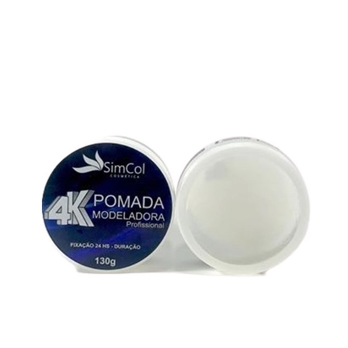 Pomada Modeladora Simcol 4K 130G - Pomada Modeladora Simcol 4K 130G ...
