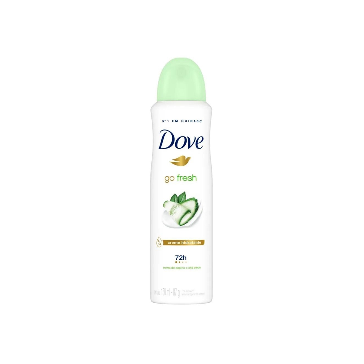 Desodorante Aerosol Dove Go Fresh Pepino E Chá Verde 150ml ...