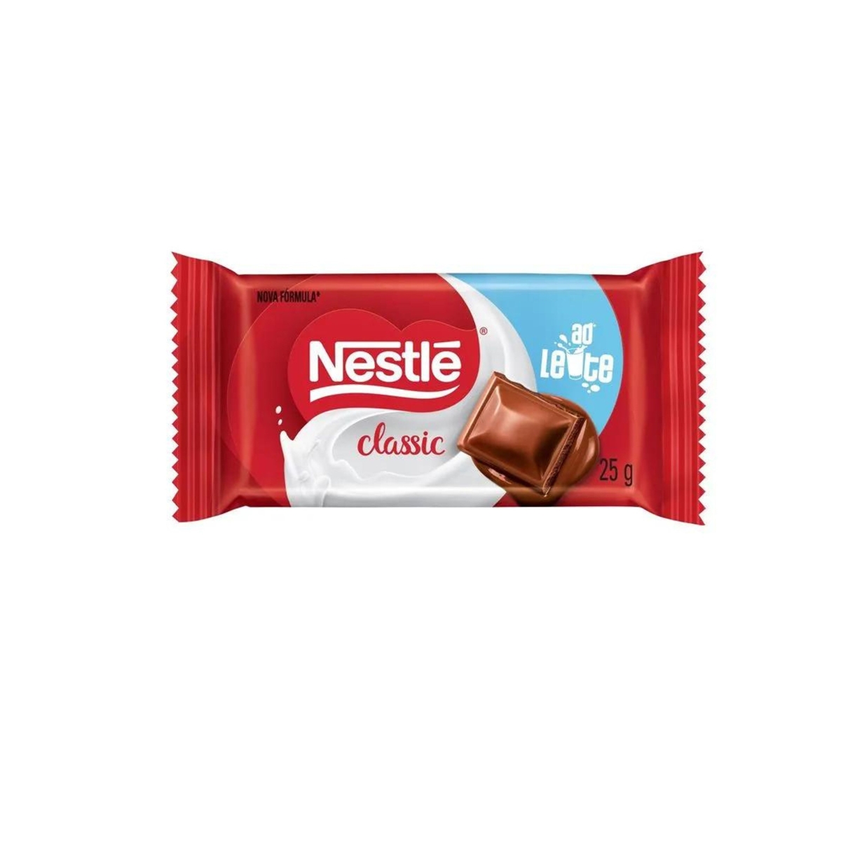 Chocolate Ao Leite Nestle Classic 25g - Chocolate Ao Leite Nestle Classic 25g - NESTLE BRASIL LTDA