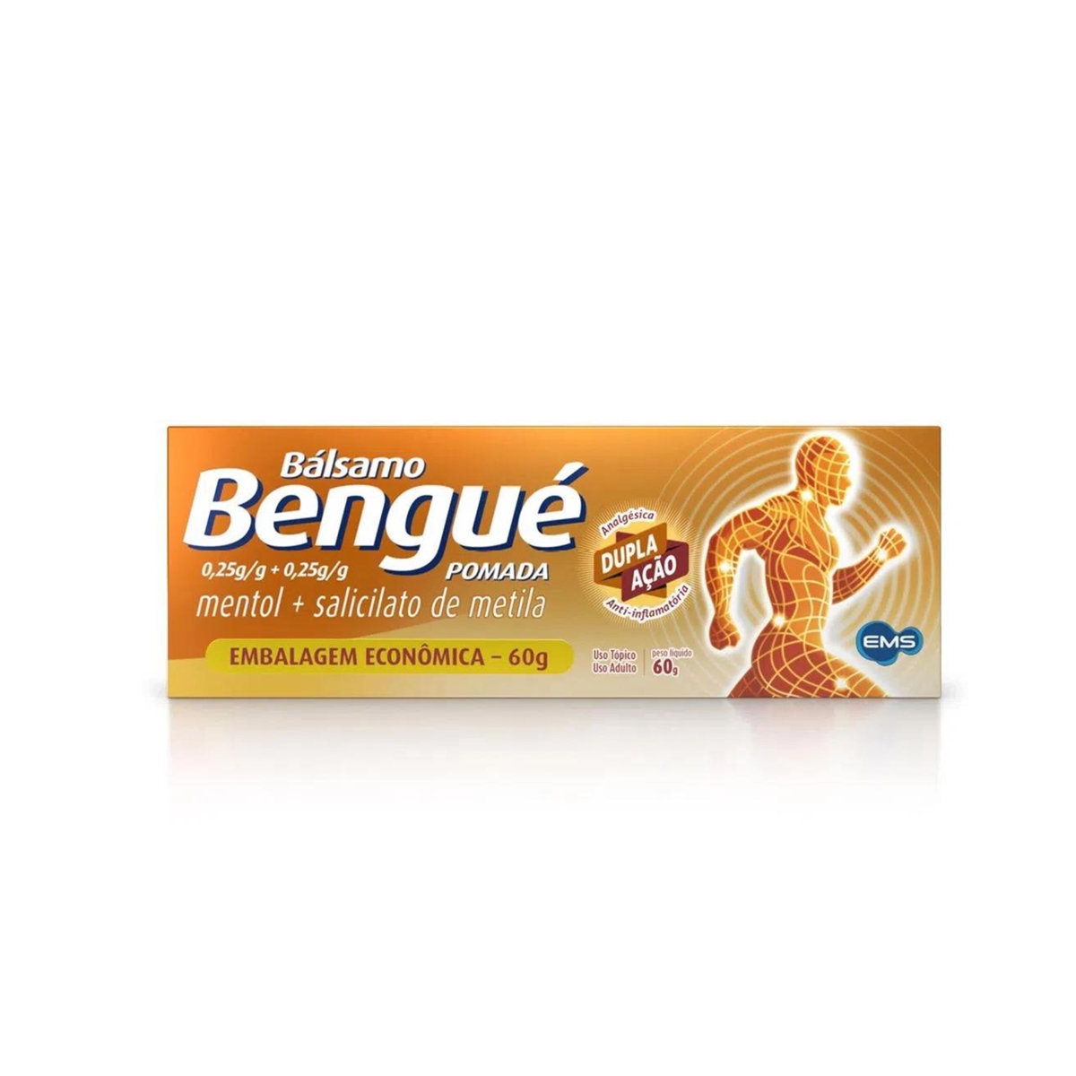 Bálsamo Bengué Pomada Com 60g - Bálsamo Bengué Pomada Com 60g - HYPERA S.A.