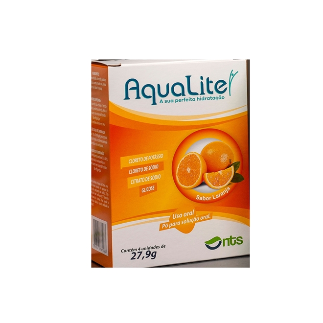 Aqualite Sabor Laranja Com 4 Saches - Aqualite Sabor Laranja Com 4 Saches - NATUBRAS INDUSTRIA E ...