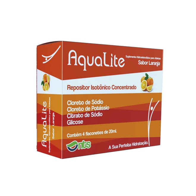 Aqualite Laranja 20ml Com 4 Flaconetes - Aqualite Laranja 20ml Com 4 ...