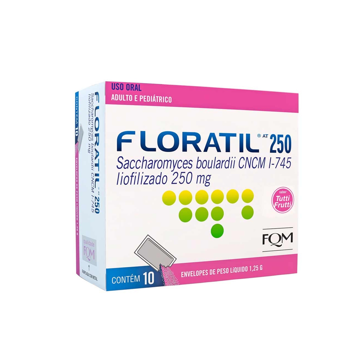 Floratil AT 250mg 10 Sachês - Floratil AT 250mg 10 Sachês - NATULAB ...