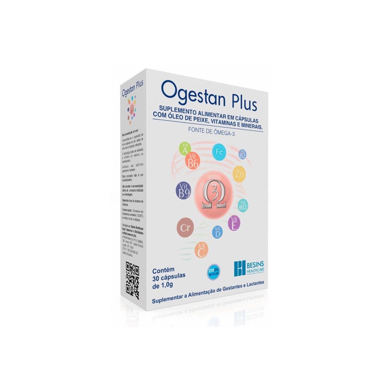 Ogestan Plus Com 30 Cápsulas - Ogestan Plus Com 30 Cápsulas - BESINS ...